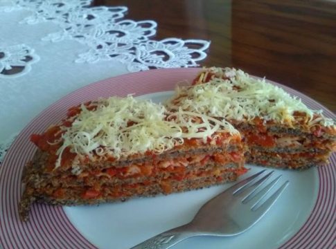 Slana tost torta | Posne slane torte