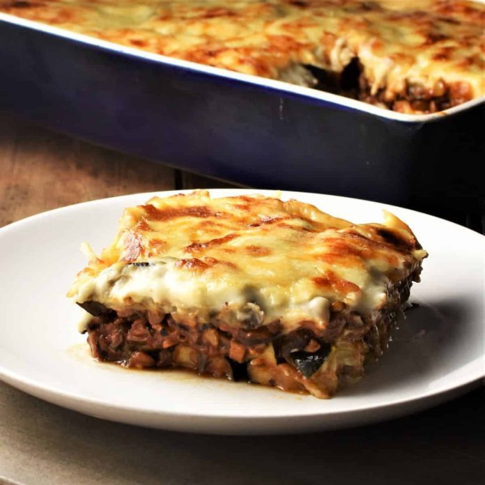 Posna musaka od povrća i pirinča - Recept - Posna jela